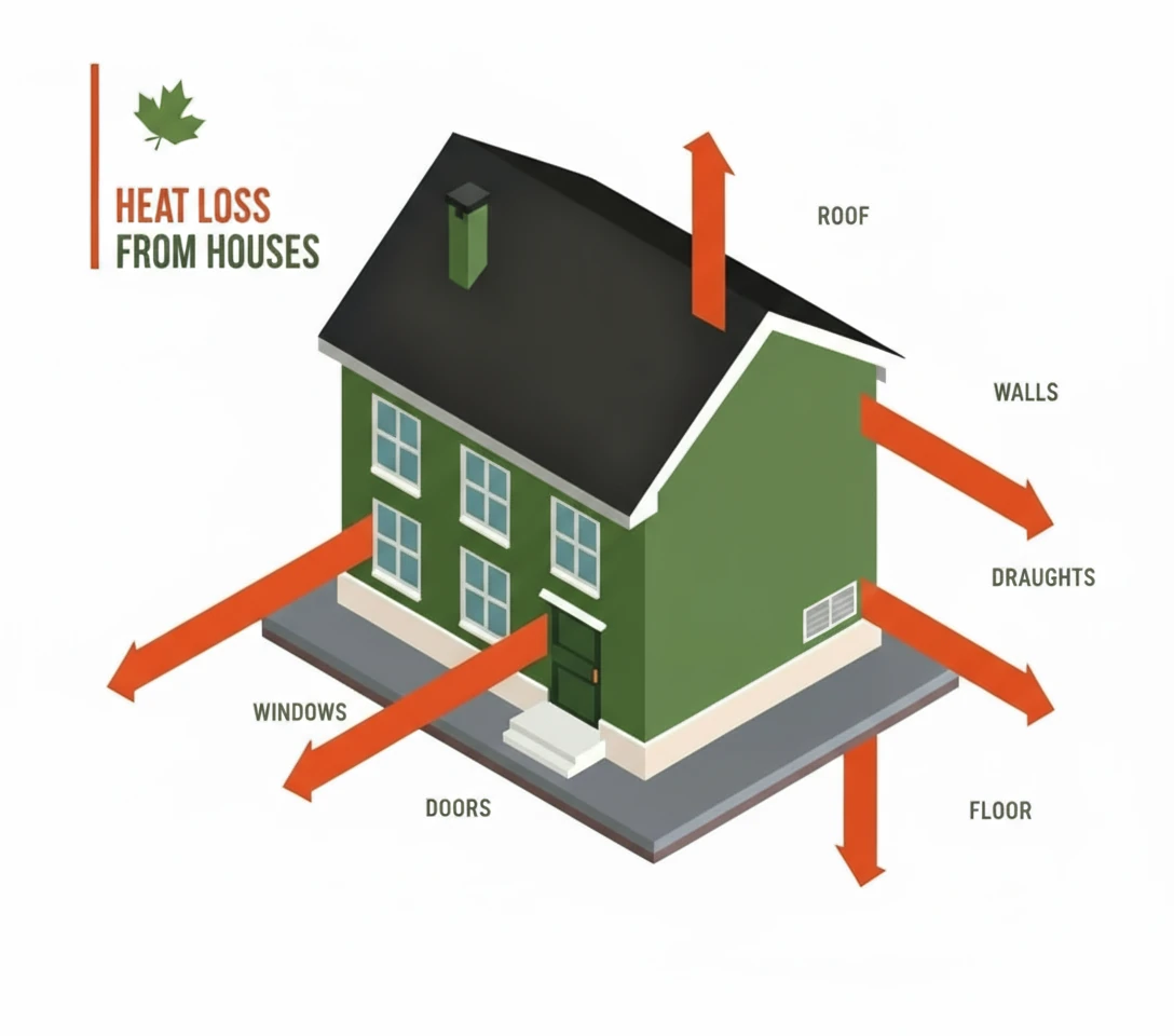 How to Keep Heat From Escaping your Home | CanadaWarm Blog